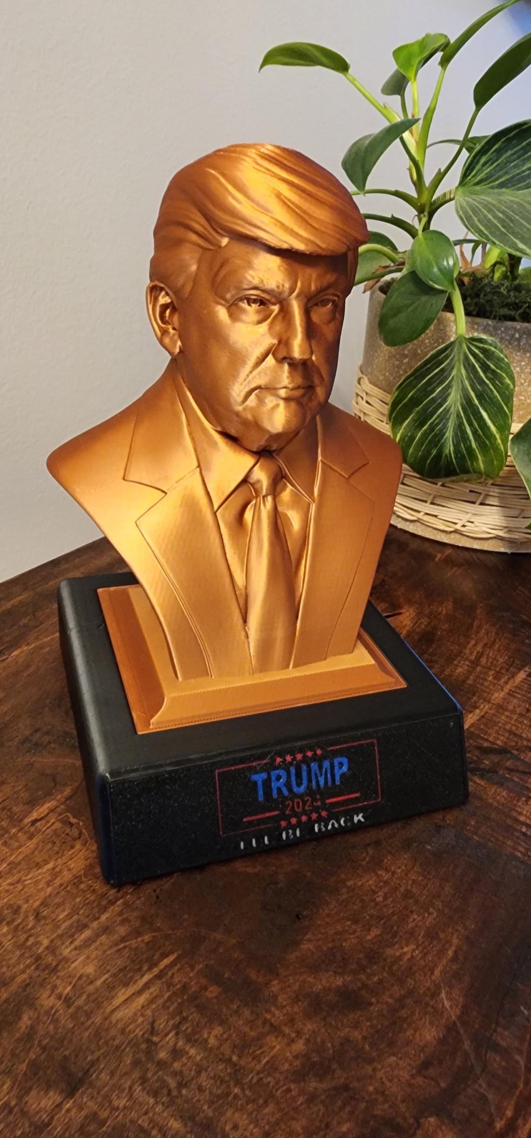 President Donald J Trump Bronze Bust Trump 2024 - Etsy