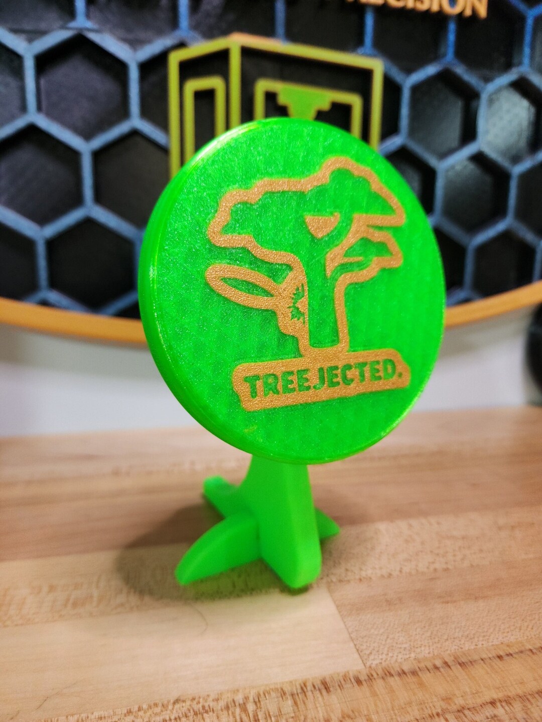 Disc Golf Mini Magnetic Treejected - Etsy