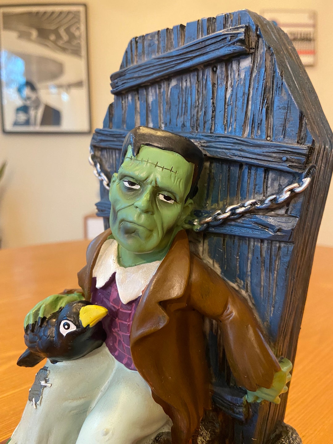 Frankenstein's Monster Spooky Halloween Bookend - Etsy
