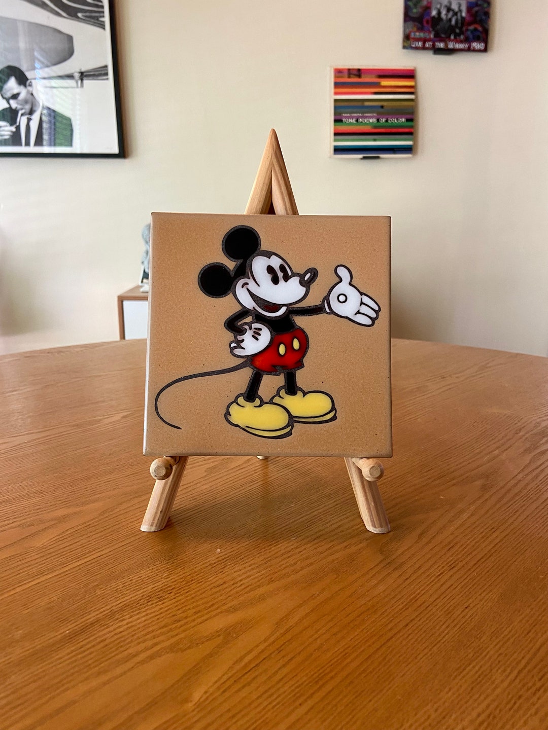 Masterworks Art Tiles Mickey Mouse Trivet (walt Disney Productions) - Etsy