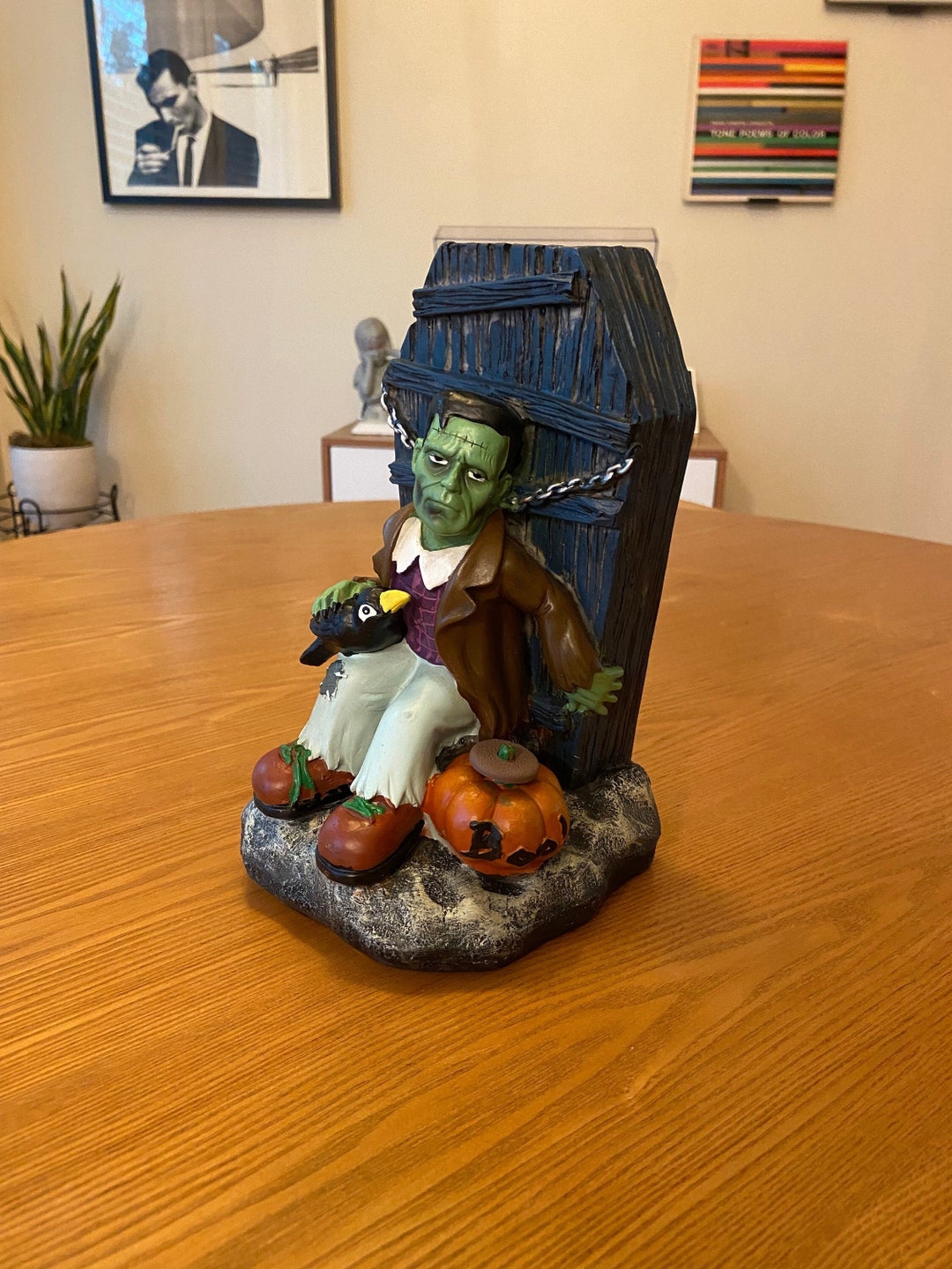 Frankenstein's Monster Spooky Halloween Bookend - Etsy