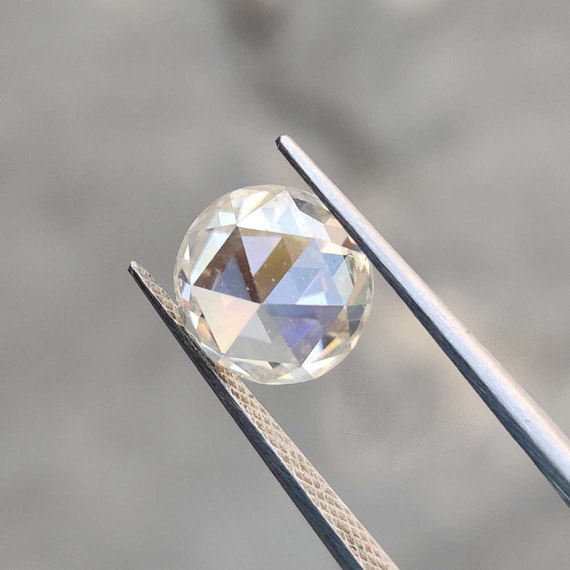Rose Cut Stone Rose Cut Moissanite Loose Stone Rose Cut Diamond Loose ...