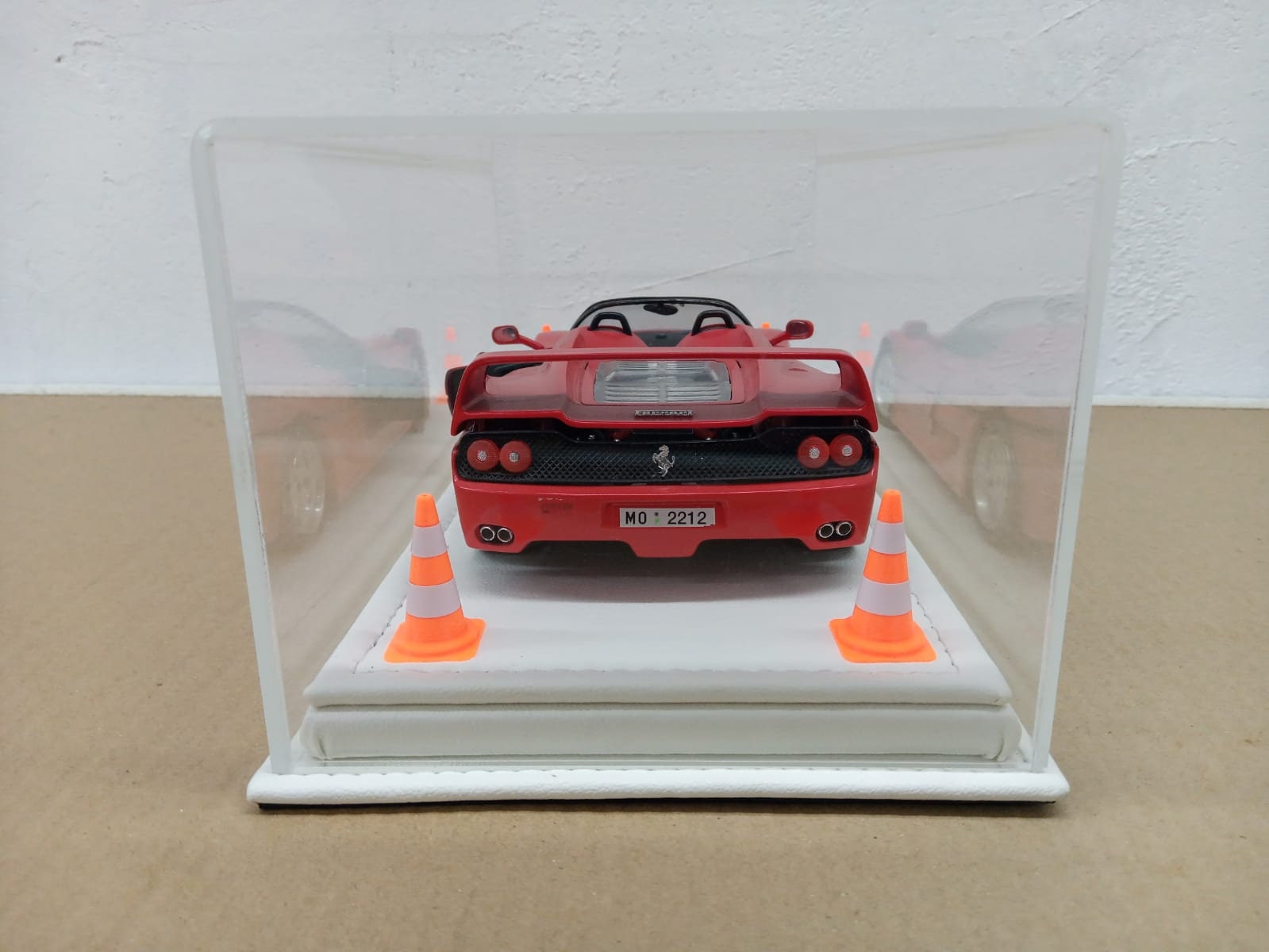 1:18 Scale White Diecast Car Display Case | Etsy