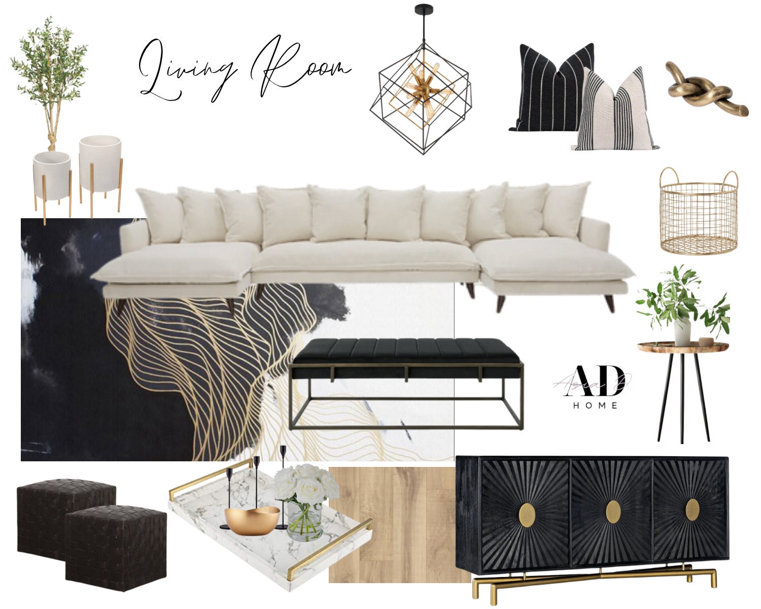 Interior Design Mood Board - Etsy