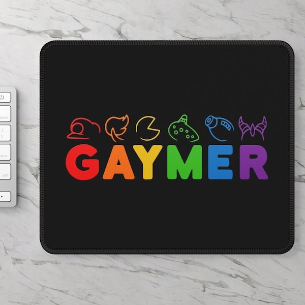 Rainbow Mousepad - Etsy