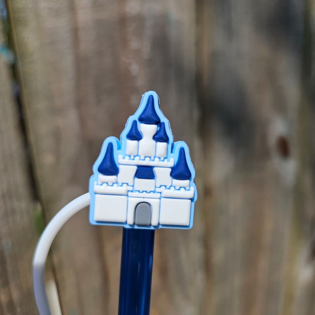 Cinderella's Castle Straw Topper 8mm and 10mm - Etsy