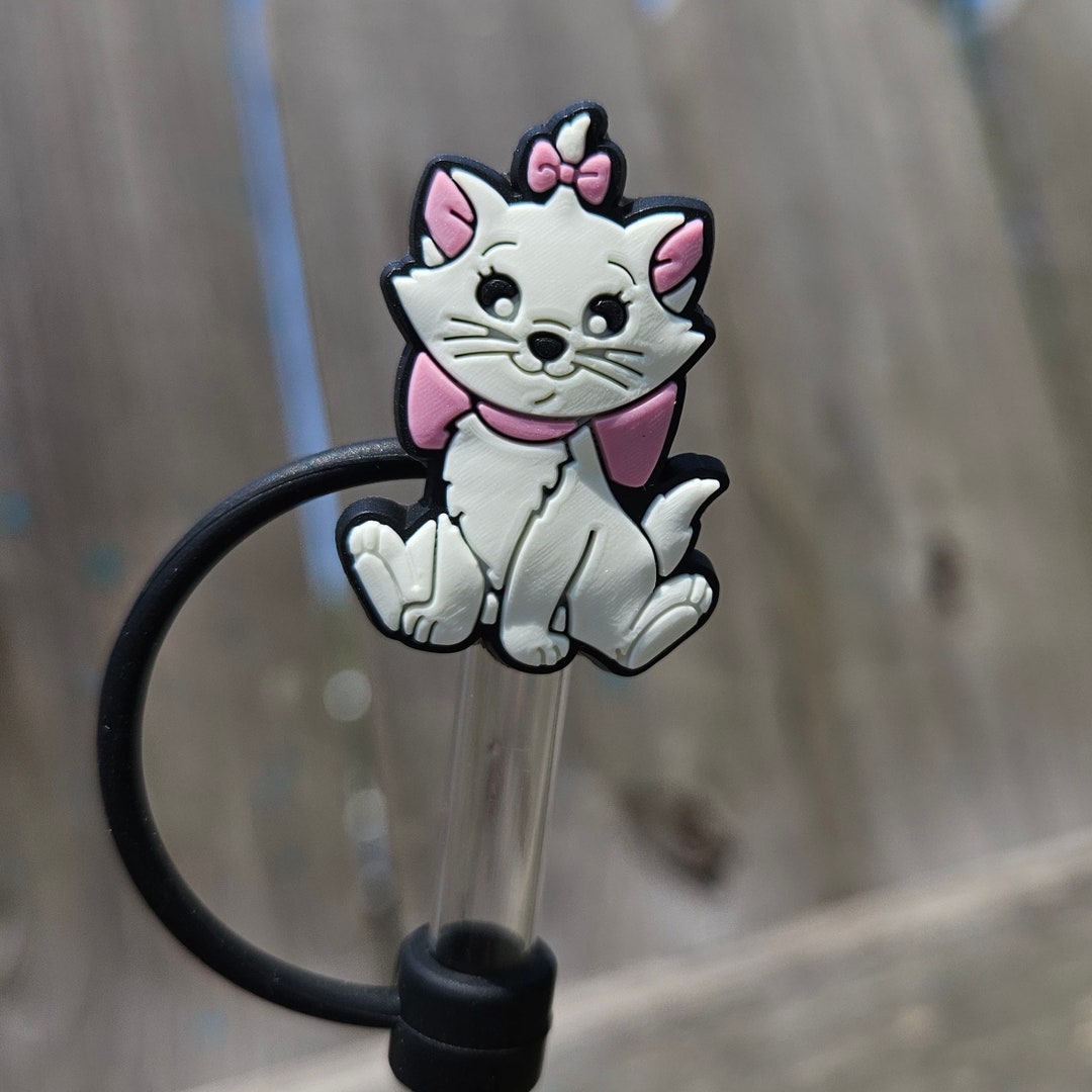 Marie - Cats of Disney Straw Toppers Standard Size Straw (8mm) Large ...
