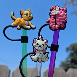 Marie - Cats of Disney Straw Toppers Standard Size Straw (8mm) Large ...
