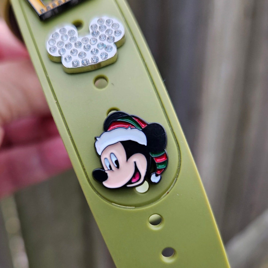 Christmas Mickey Band Charm - Etsy