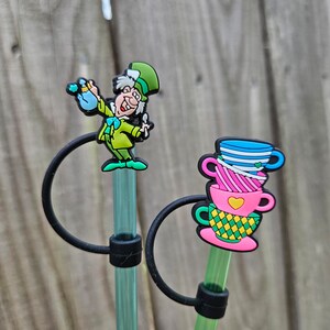 Tea Party Straw Toppers 8mm and 10mm - Etsy