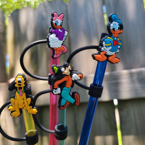 Mickey Mouse Straw Topper - Etsy