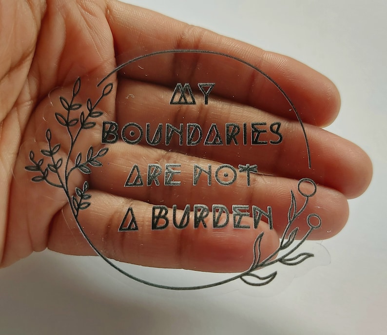 Decals, Affirmation Decals, Mental Health Tool, Healing Decals 6 Pack ...