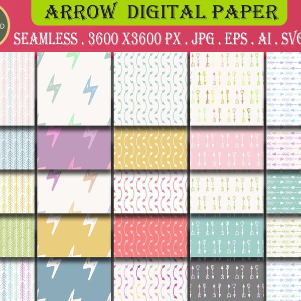 Arrow Watercolor - Etsy