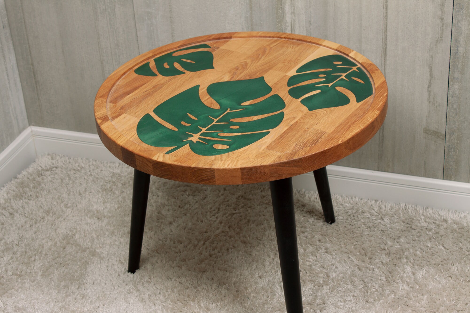 Decorative Table Monstera Deliciosa Coffee Table Plant - Etsy