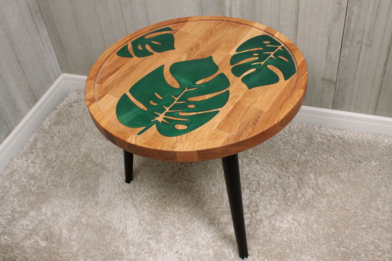 Decorative Table Monstera Deliciosa Coffee Table Plant - Etsy