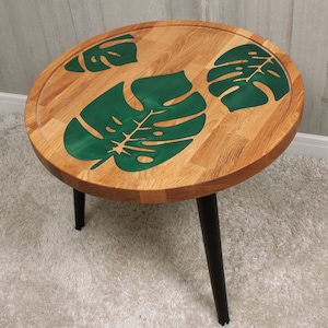 Decorative Table Monstera Deliciosa Coffee Table Plant - Etsy