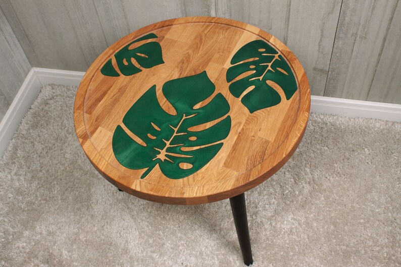 Decorative Table Monstera Deliciosa Coffee Table Plant - Etsy