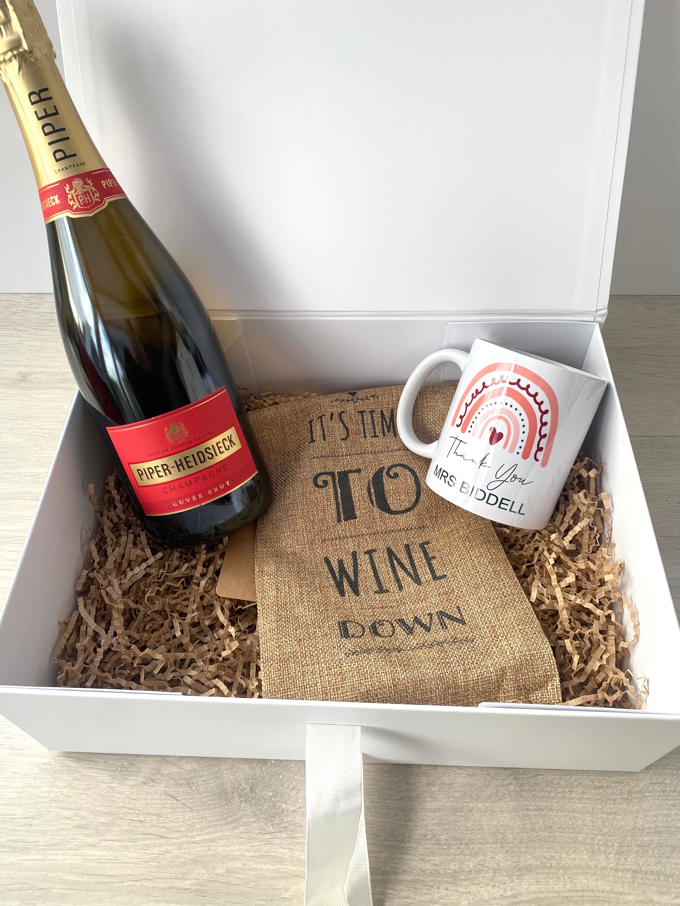 Teachers Gift, Thank You Hamper for Teacher, Luxury Gift Box, End of ...