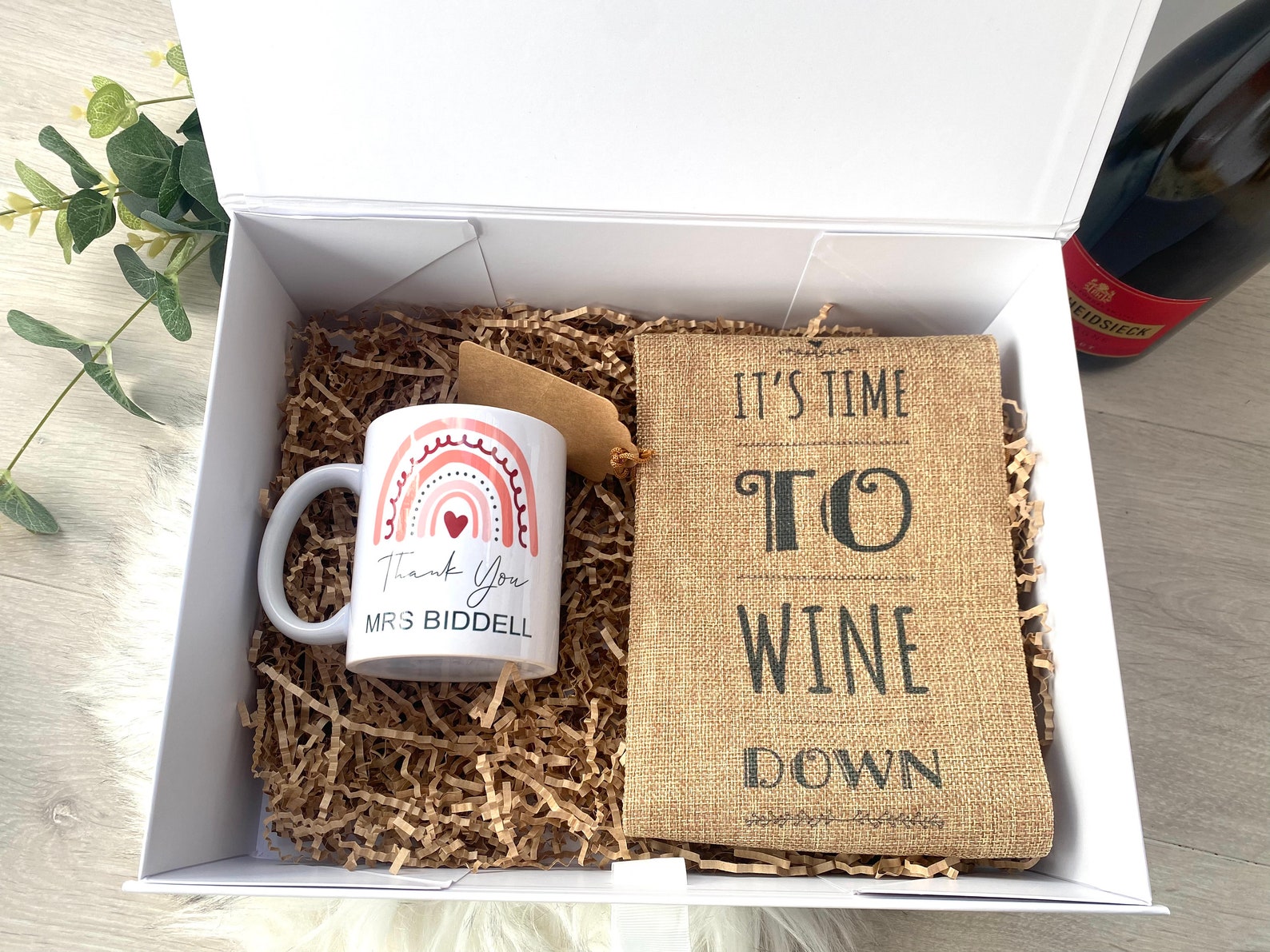 Teachers Gift, Thank You Hamper for Teacher, Luxury Gift Box, End of ...