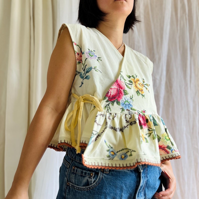 Repurposed Blouse - Etsy