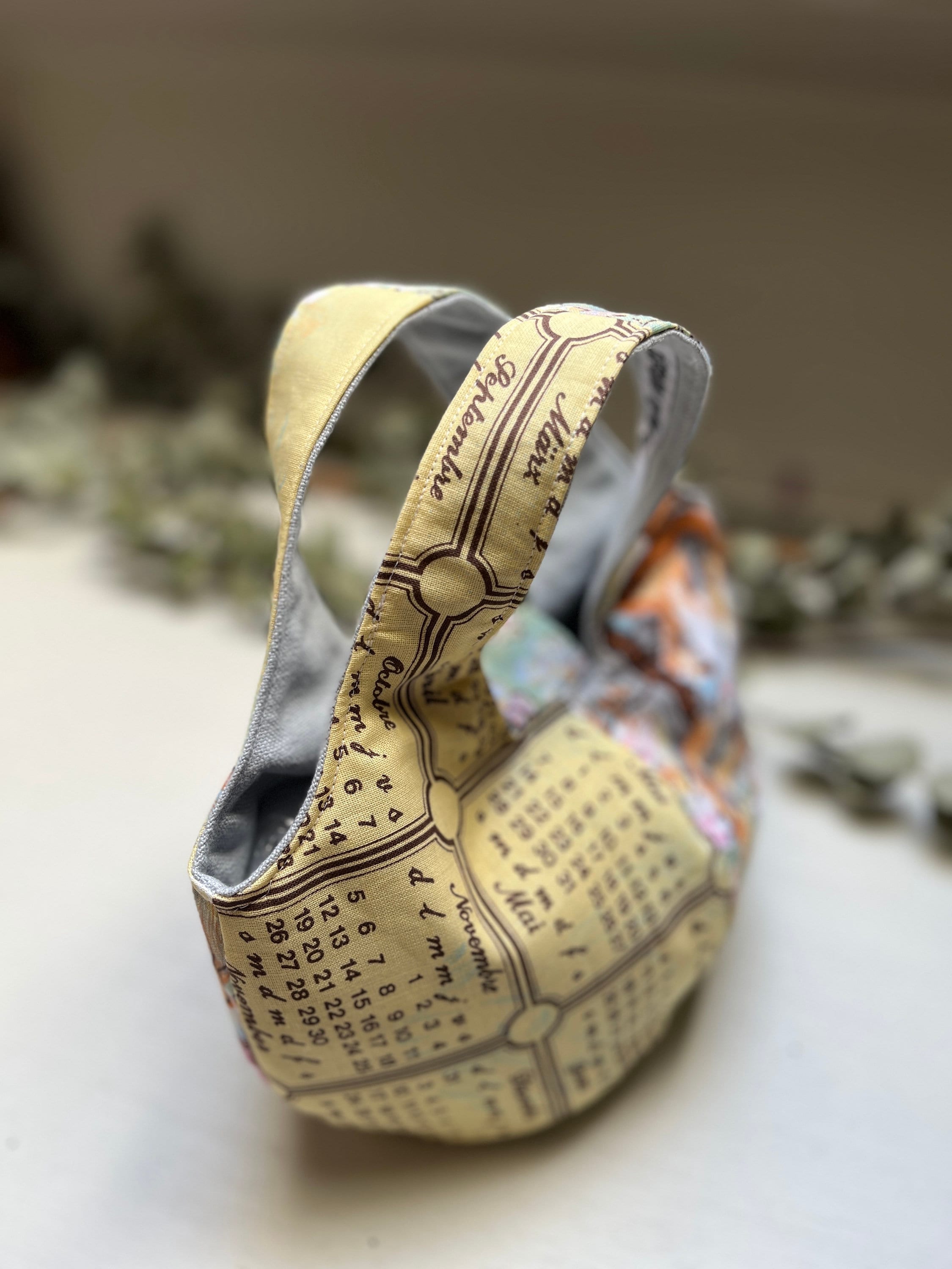 Upcycle Reversible Lunch Tote Dumpling Pouch Made From - Etsy