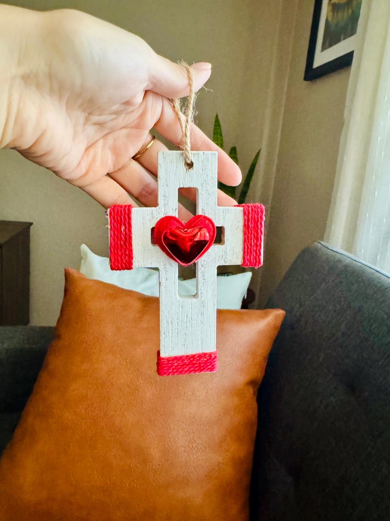 Cute Cross Hanging Decor, Cross Wall Decoration, Door Hanging Cross ...