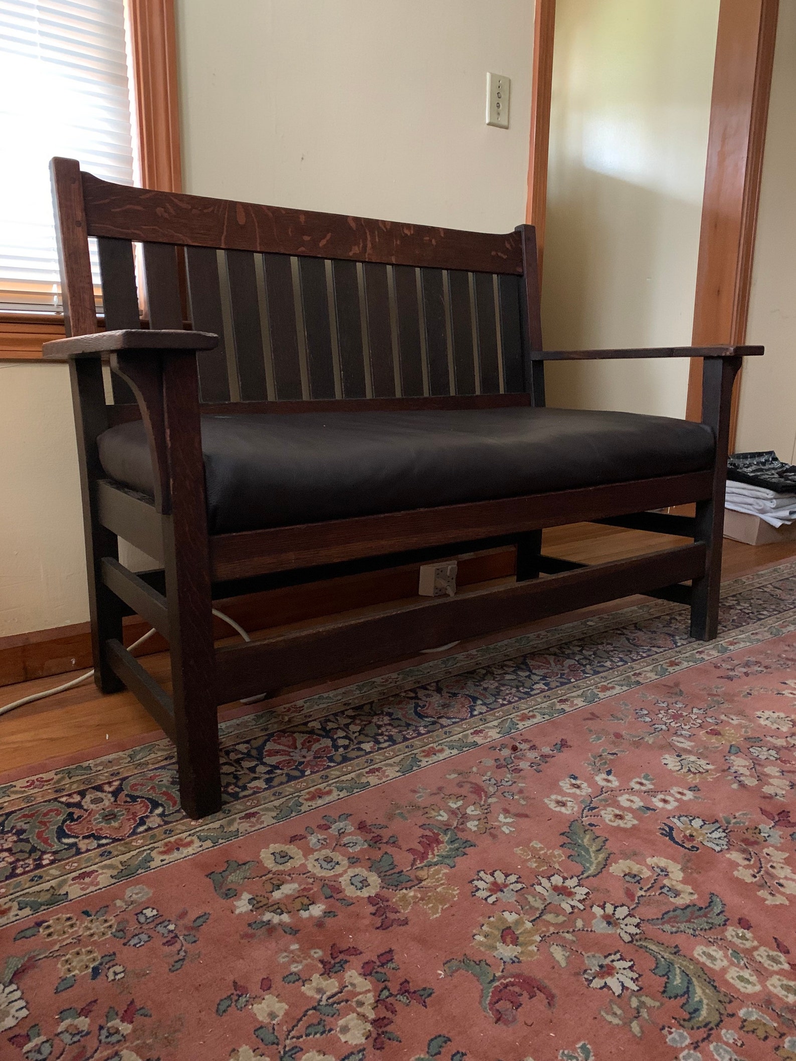 L&JG Stickley Bench 225 Circa 1905 - Etsy