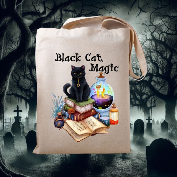 Black Cat Magic - Etsy