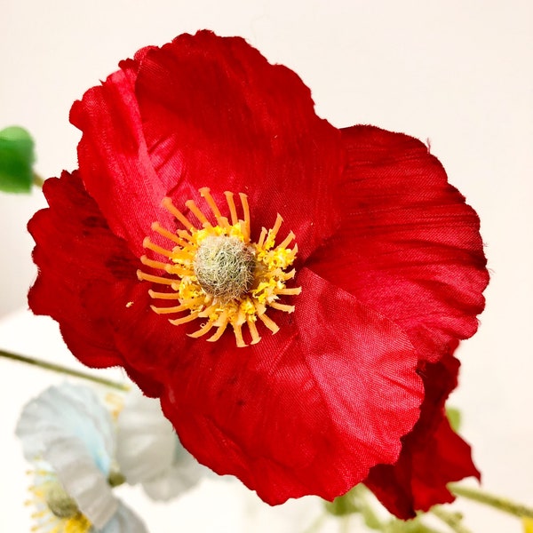 Artificial Poppy Flowers - Etsy