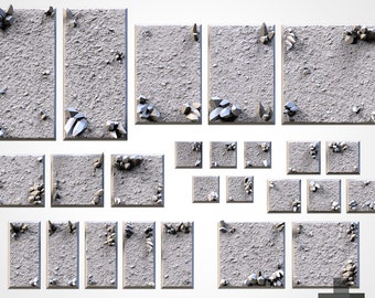 Customized Miniature Base Bumpers/rings add Your Own Text - Etsy