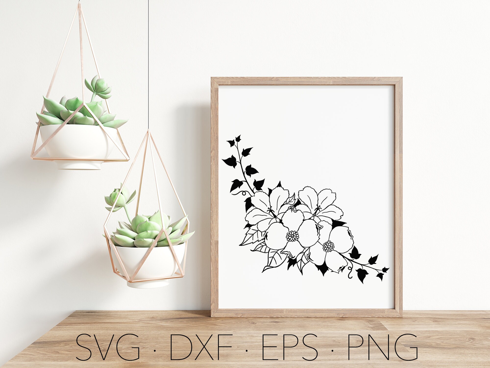 Botanical Floral Spray SVG Floral Spray Svg Organic - Etsy Australia