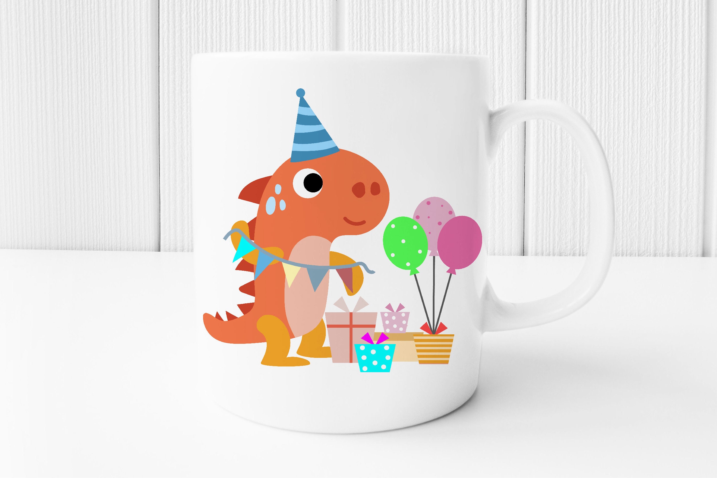 Dinosaur Party Clipart. Happy Dino Png - Etsy