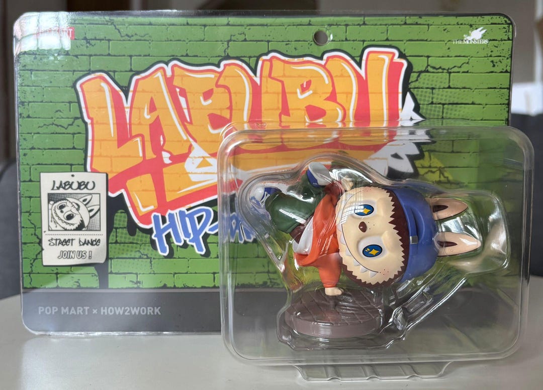 THE MONSTERS Labubu Hip Hop Girl - Etsy
