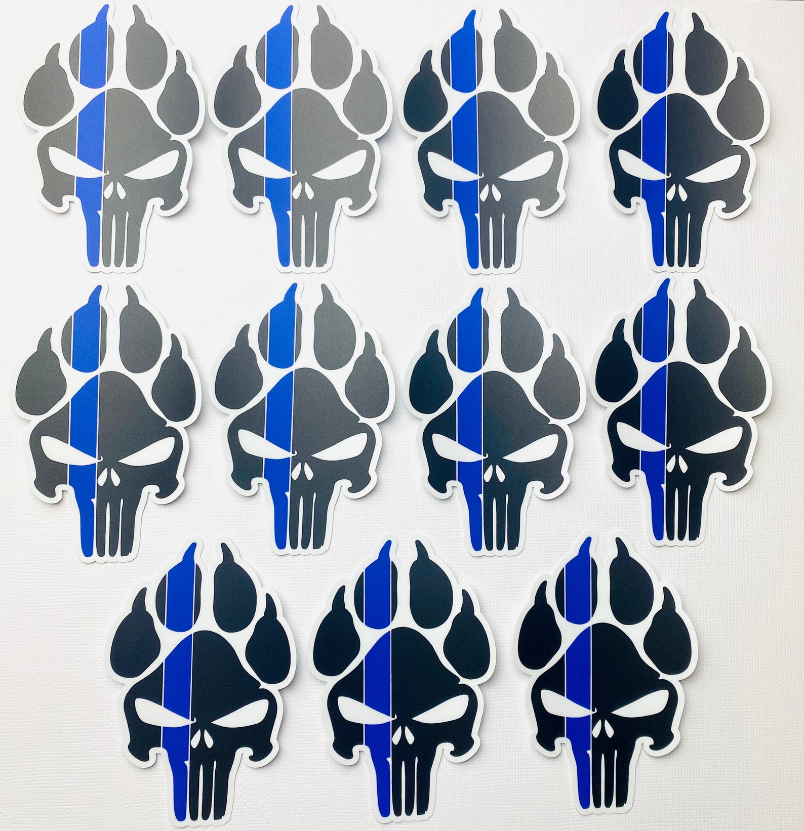 K9 Police Pawprint Sticker Sticker for Police K9 Handler - Etsy