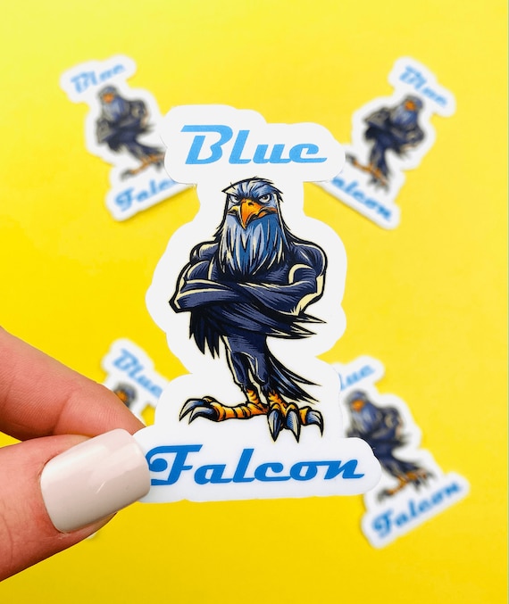 Blue Falcon Badge