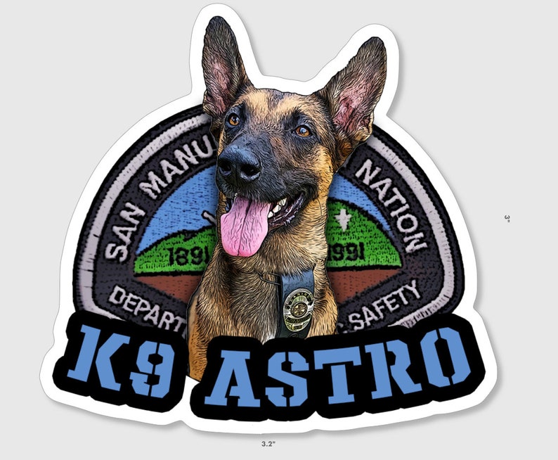 Custom K9 Sticker K9 Unit Police Dog Law Enforcement Handler - Etsy