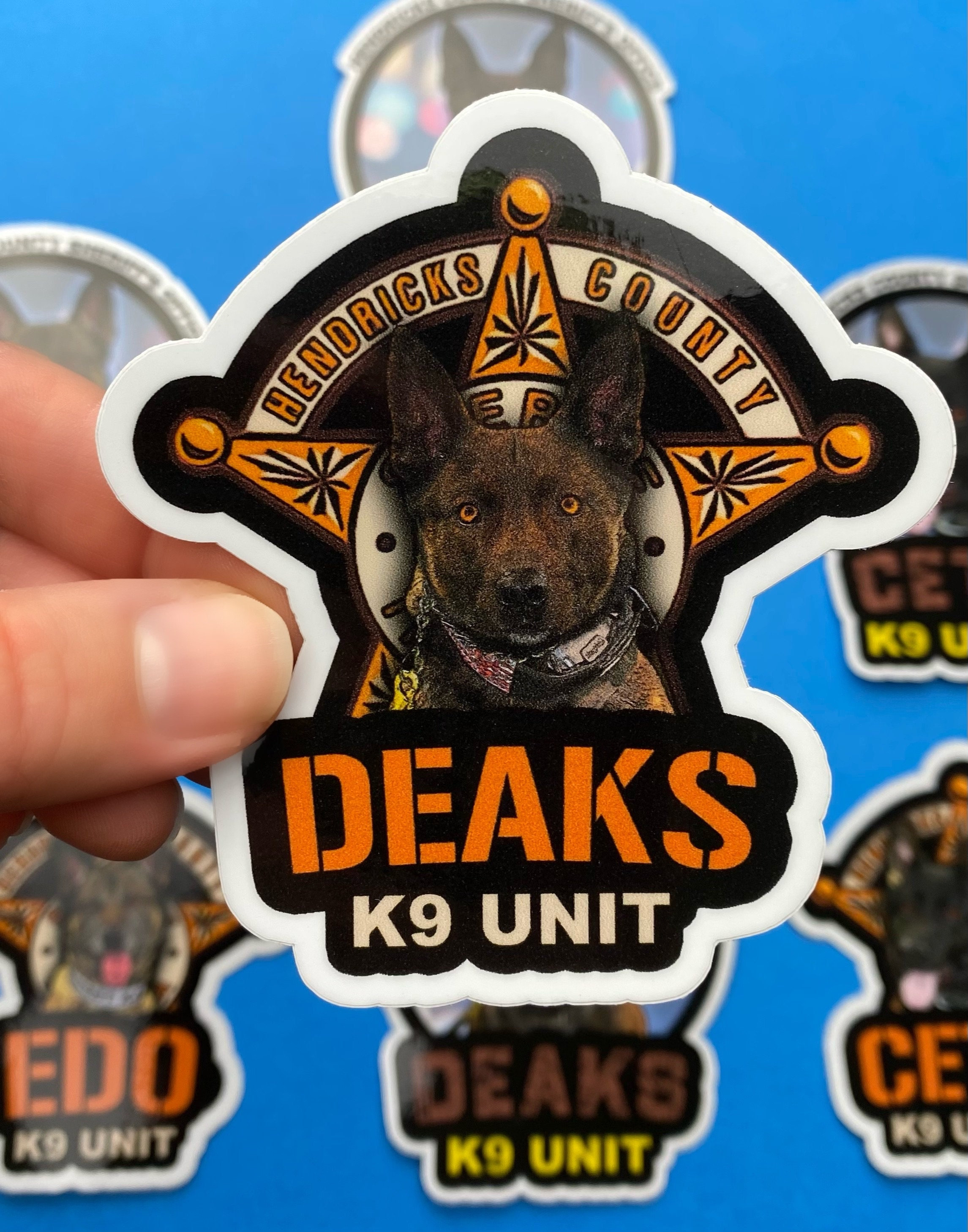 Custom K9 Sticker K9 Unit Police Dog Law Enforcement Handler - Etsy