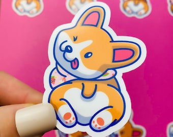 Pembroke Welsh Corgi Sticker - Etsy