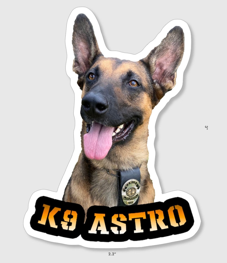 Custom K9 Sticker K9 Unit Police Dog Law Enforcement Handler - Etsy