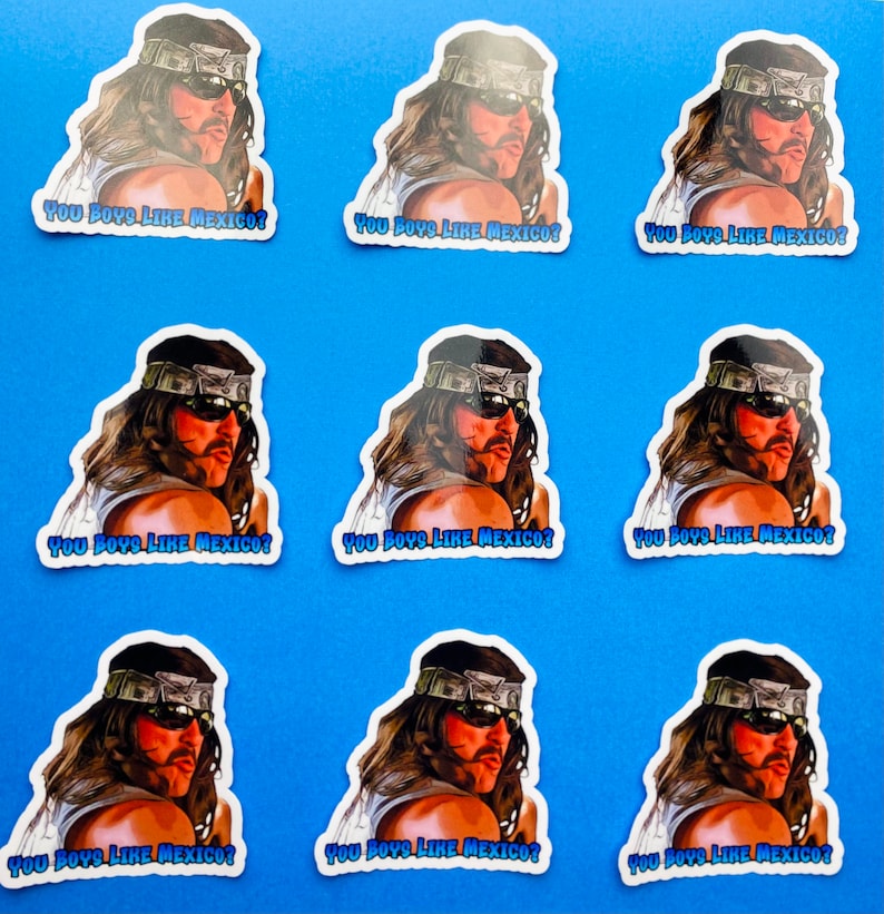 Super Troopers Mac Sticker You Boys Like Mexico Officially - Etsy