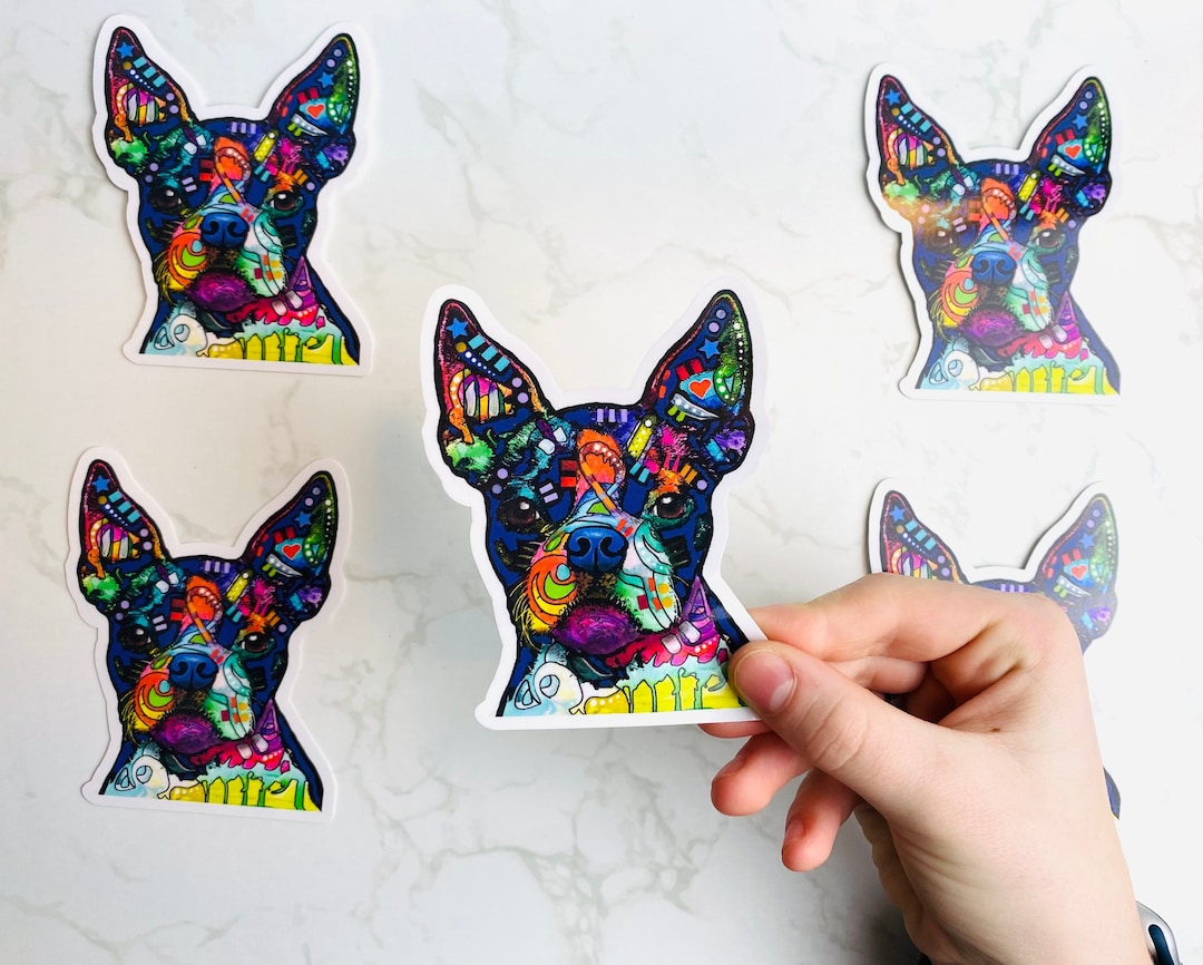 French Bulldog Gift Frenchie Sticker Officially Licensed Dean Russo ...