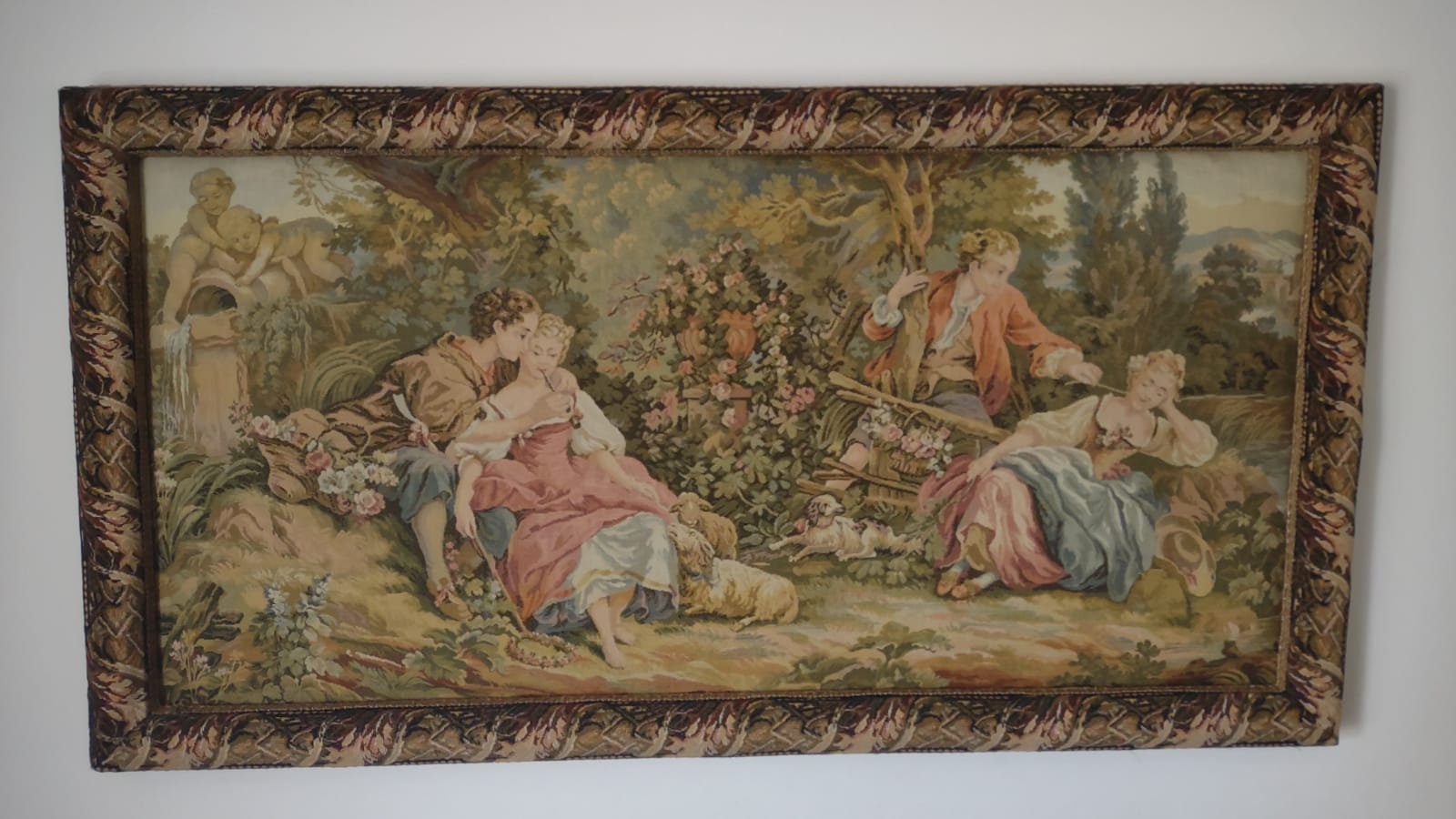 Wall Hanging Blown Belgium Framed Tapestry 17 Century Tapestry - Etsy