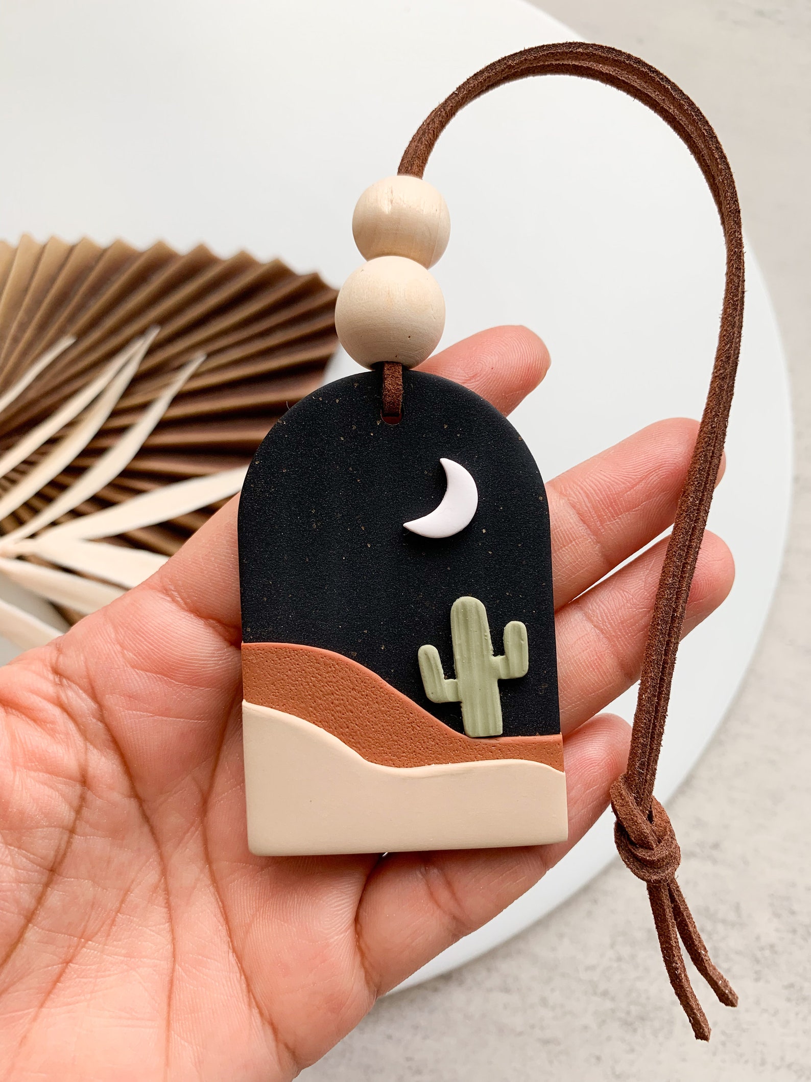 Essential Oil Car Clay Diffuser Boho Hanging Accessory Car - Etsy