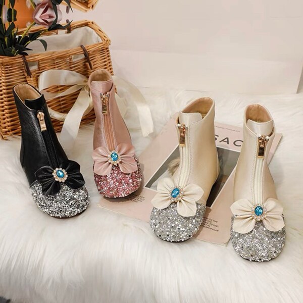 Sparkly Girls Boots - Etsy