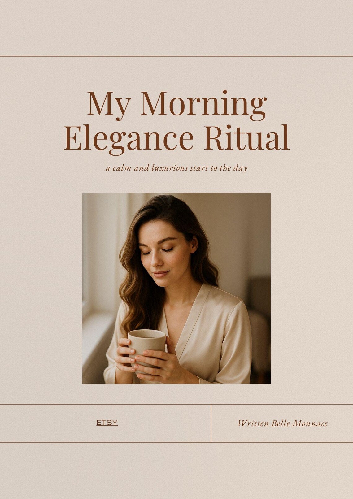 Luxury Self-care Morning Ritual Planner • Printable Daily Journal for ...