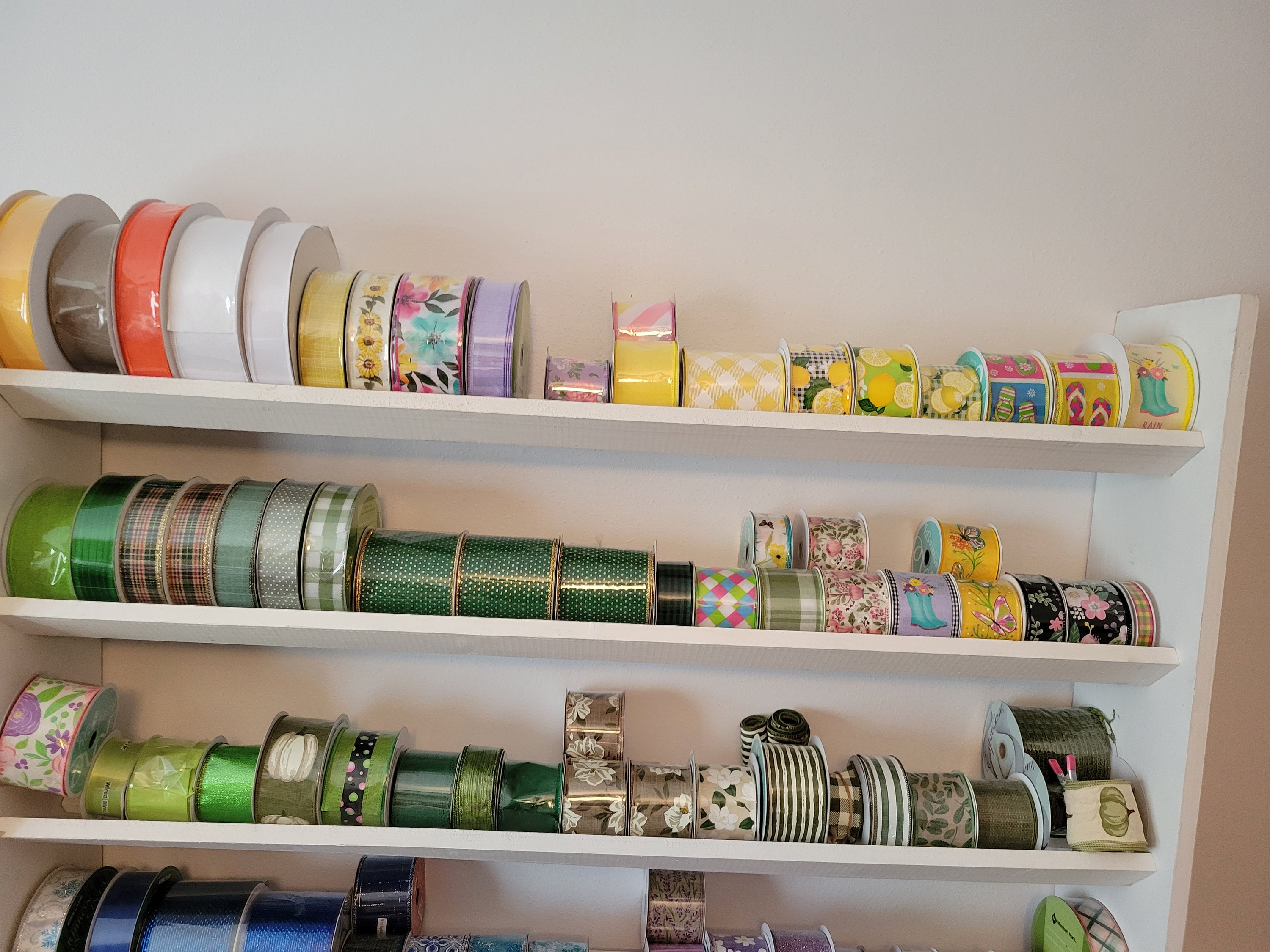 Ribbon Rack Pattern Ribbon Shelf Pattern Ribbon Holder - Etsy