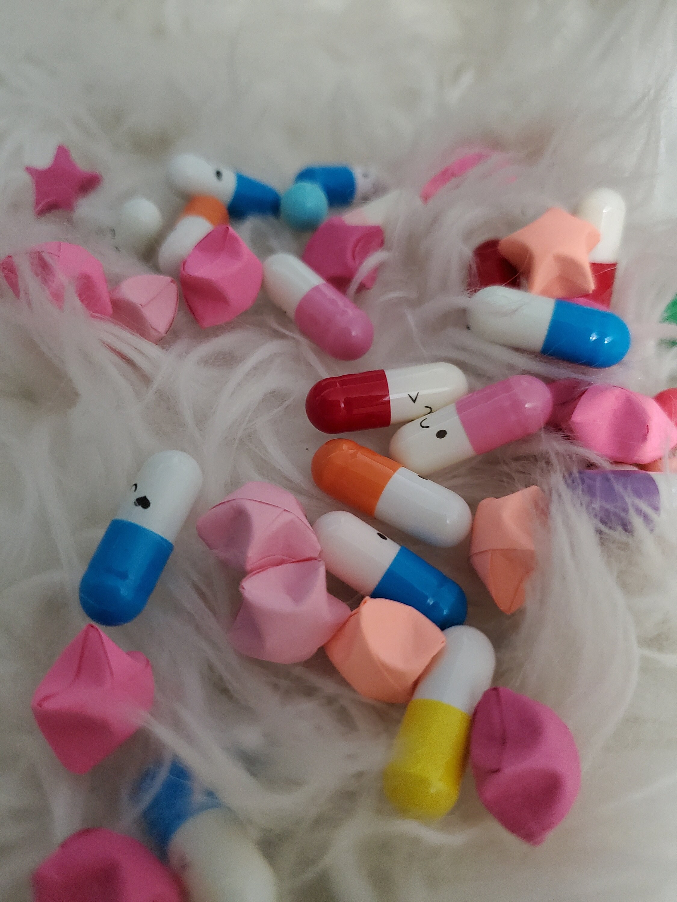 Pill Capsule Lucky Stars Jars - Etsy