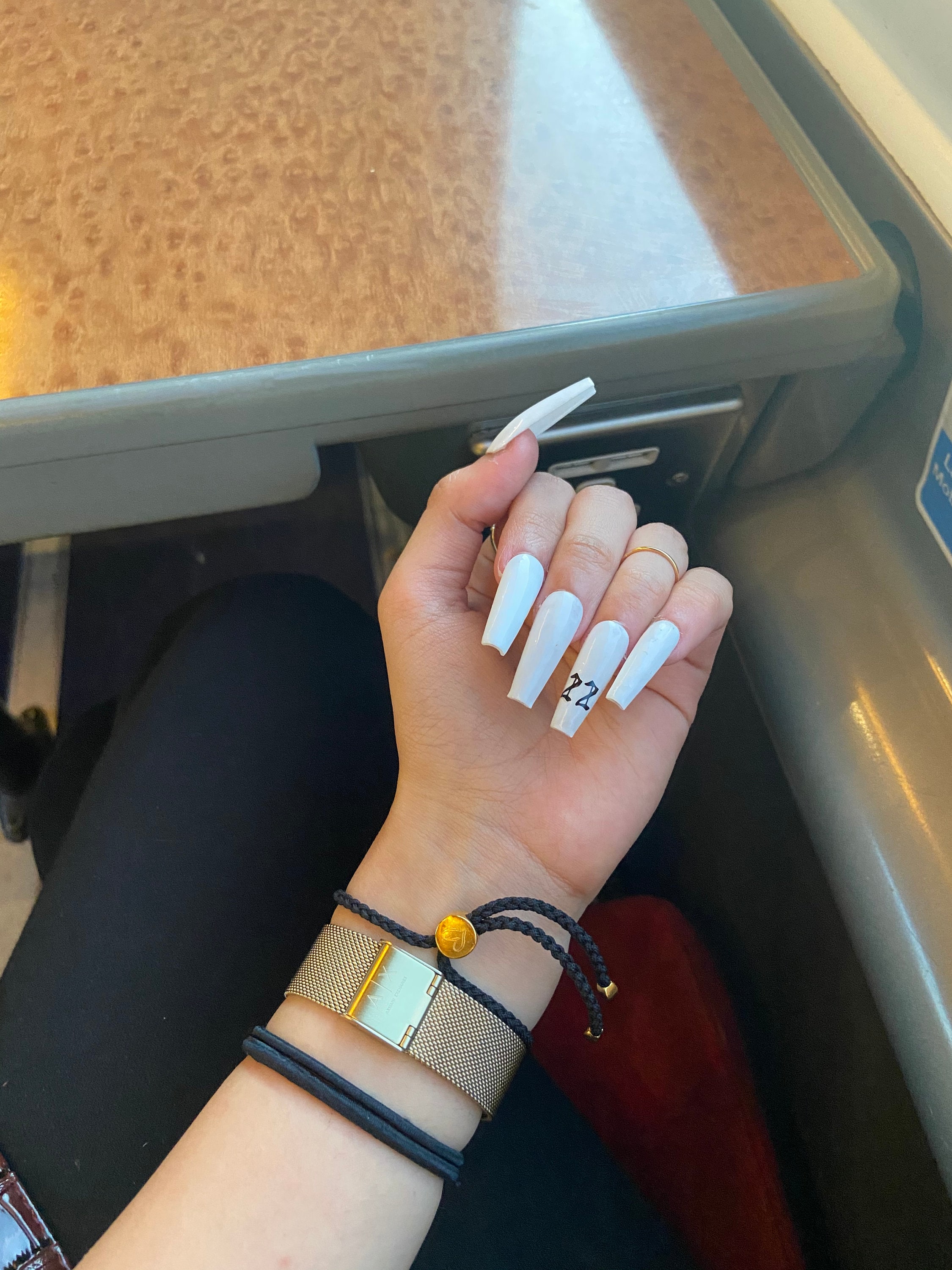 Customised Number Press on Nails - Etsy UK