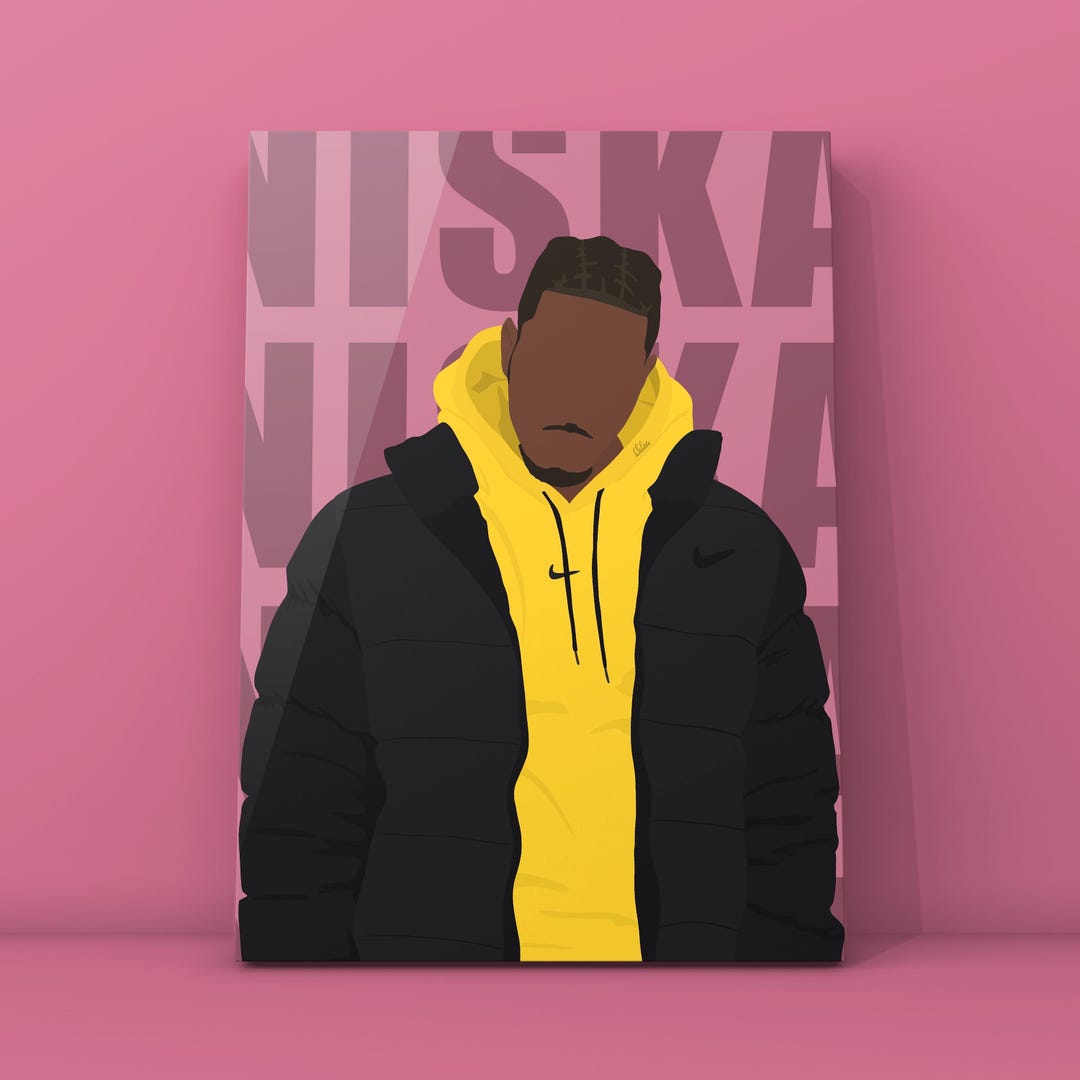 Rapper Niska Poster Illustration / Artistic Poster - Etsy