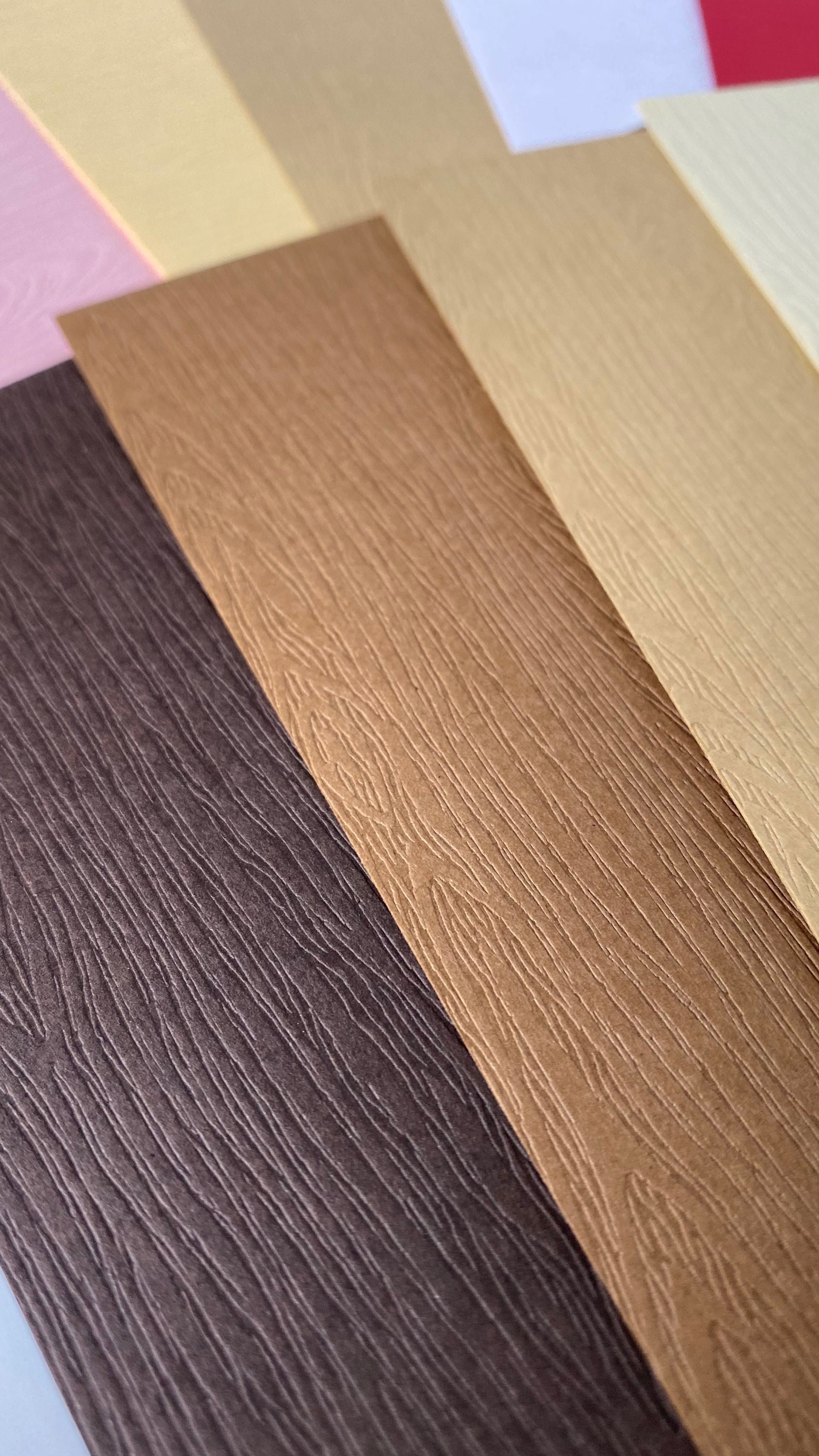 Wood-grain Texture Paper Pack | A4 | Decorative Paper | Paper Craft - Etsy